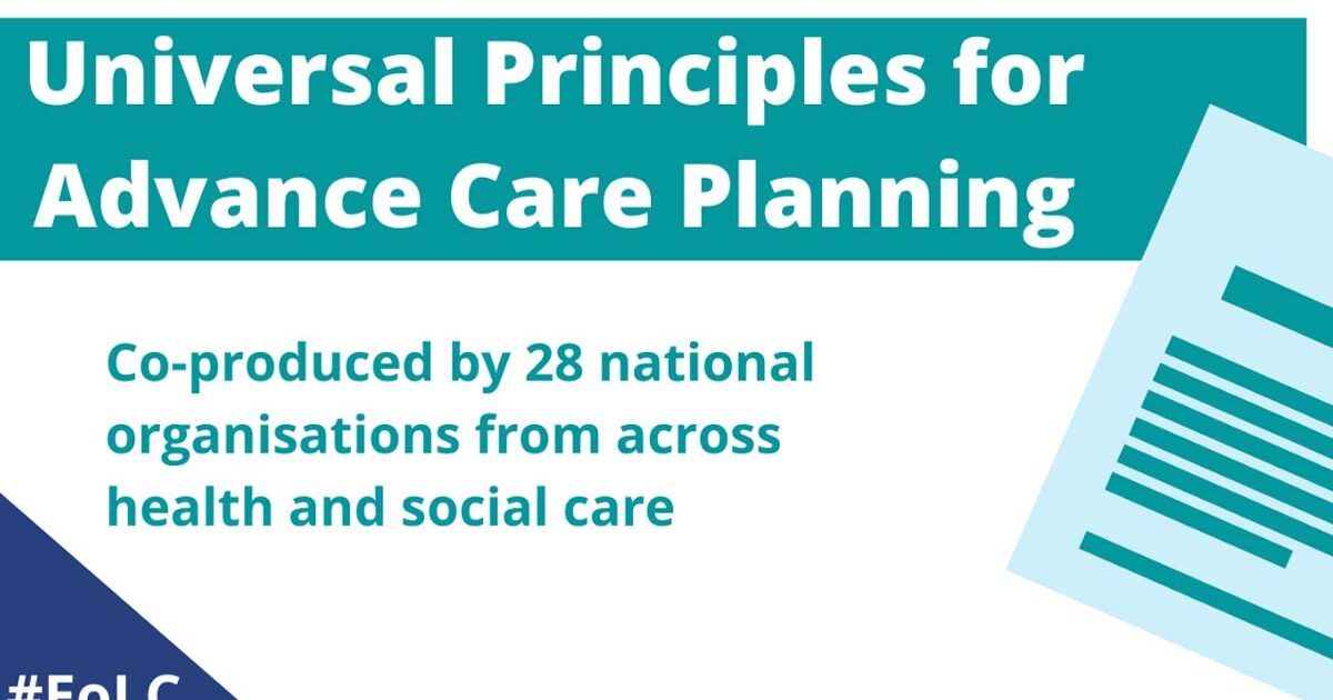 Why Universal Principles for ACP is a great step forward – Compassion ...